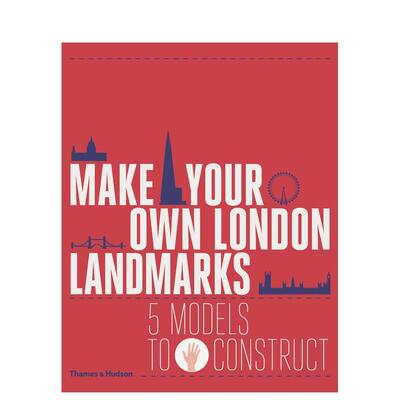 【现货】制作属于你的伦敦标志Make Your Own London Landmarks: 5 Models to Construct英文进口原版手工制作图书Keith Finch