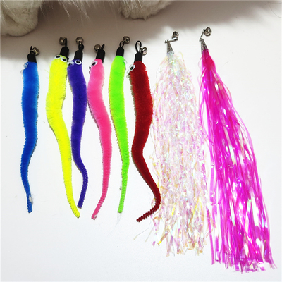 猫玩具毛毛虫替换头响纸替换头