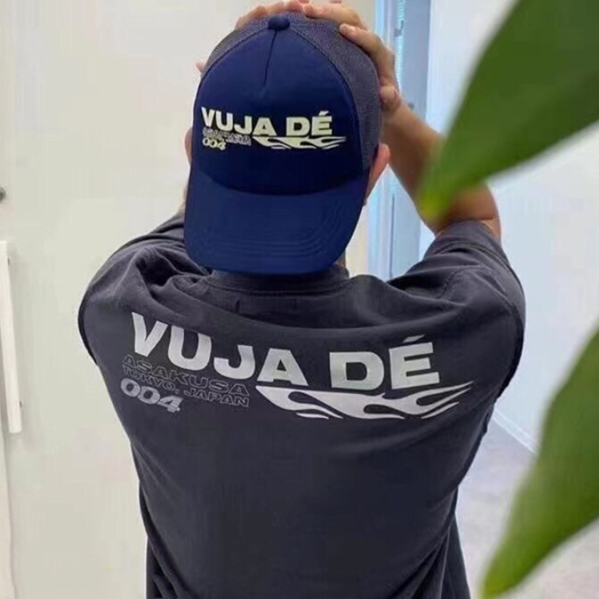 【zz高版】VUJADE 004 vibe风格水洗宽松短袖KENIJIMA同款男女T恤_虎窝淘