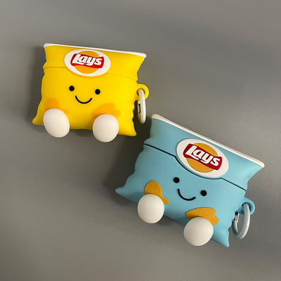 创意卡通薯片适用小米Redmibuds8pro保护套红米buds6pro蓝牙耳机壳buds6青春版壳小米buds5防摔8活力版8pro壳