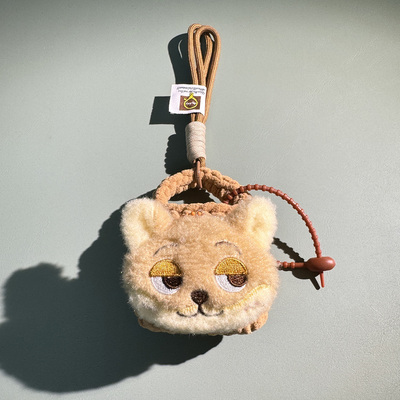 动物城适用适用于QCY MeloBudsPro全能舱保护套AilyBuds Pro+蓝牙耳机壳T13 ANC毛绒防摔C30S水滴豆耳机壳