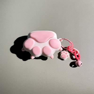 创意猫爪适用于vivotws5保护套tws4保护壳无线蓝牙耳机套iqoo tws1 air2 pro硅胶air3pro软tw4耳机盒tws3e壳