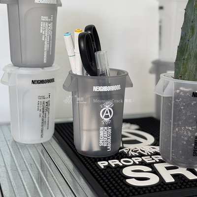 THORNBHD透明收纳桶笔筒花盆