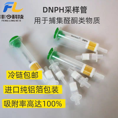 DNPH采样管除臭氧小柱DNPH200mg 300mg 350mg 1000mg环境汽车检测