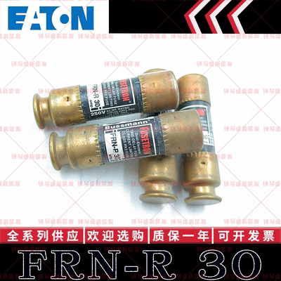 FRN-R 30 延时熔断器保险丝陶瓷14X51 FUSETRON BUSS 正品30A250V