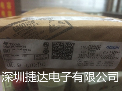 CD4044BE DIP-16 TI原装进口现货