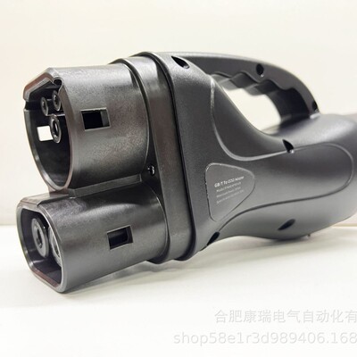 gbt to ccs2直流国标转欧标适配器 电动汽车充电桩转接头 保时捷