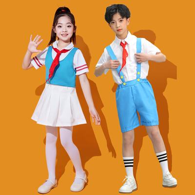 儿童合唱演出服表演服青春活力