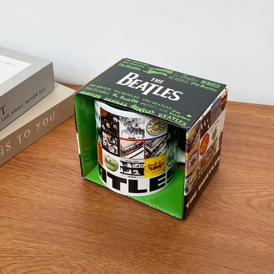 英国披头士Beatles摇滚乐队水杯子陶瓷马克杯甲壳虫音乐潮杯