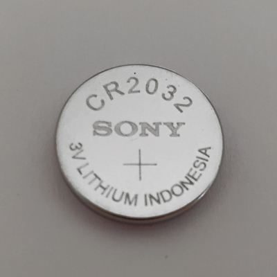 索尼纽扣电池CR2032汽车钥匙CR2025电子称CR2016电脑主板3V体重秤