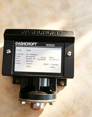 Ashcroft雅斯科B420B压力开关 议价