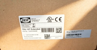 DEIF丹控 TDU 107 Extended 1241010020E 议价