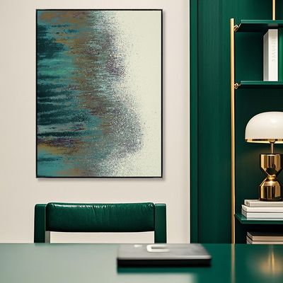 星空抽象画酒店客厅样板房装饰画