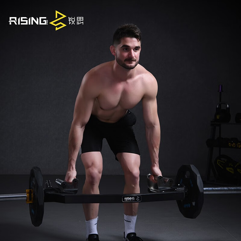 RISING锐思 六边框奥杆 硬拉专用杠铃杆 深蹲举重训练杆农夫行走