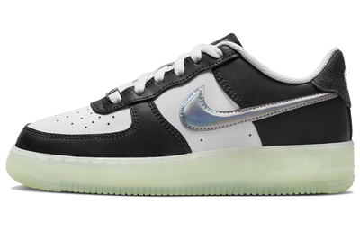 Nike Air Force 1 Low 休闲舒适 减震 低帮 GS 黑白色 FZ5529-103
