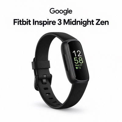 美国直邮fitbit Inspire 3手环运动智能手表心率跑步健康睡眠监测
