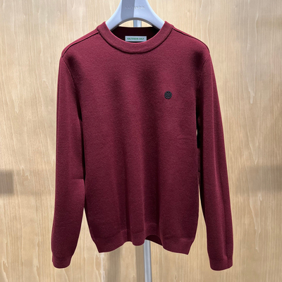 2025秋季新款卡尔丹顿专柜正品男装休闲长袖羊毛衫 SFMW34104RAR6
