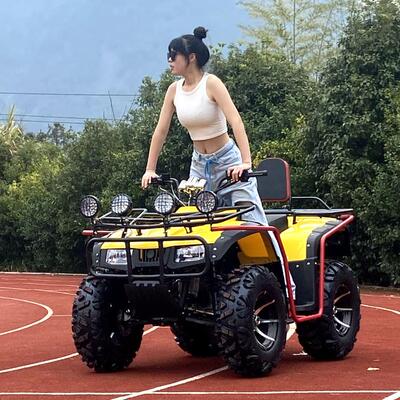 两驱沙滩车四轮越野山地摩托车防震大悍马俱乐部景区出租ATV200CC