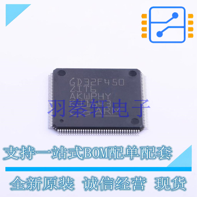 单片机(MCU/MPU/SOC) GD32F450ZIT6 LQFP-144 GD 全新原装正品