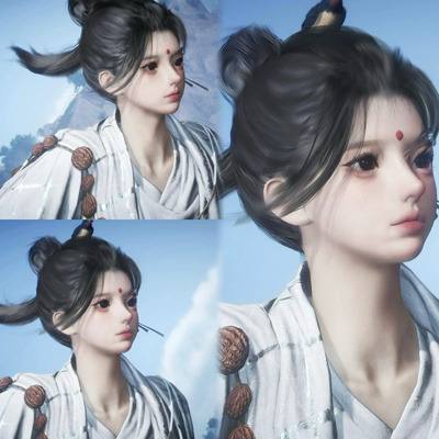 小道士 FLEXER 燕云十六声端游手游通用女捏脸 全门派通用