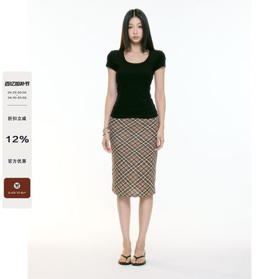 WITHMIN包臀裙女夏季显