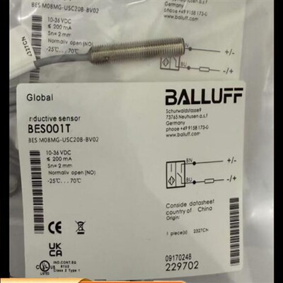 巴鲁夫接近开关BES001T BES M08MG-USC20B-BV02 BES0068现货包邮