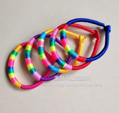 民族风编织手饰品