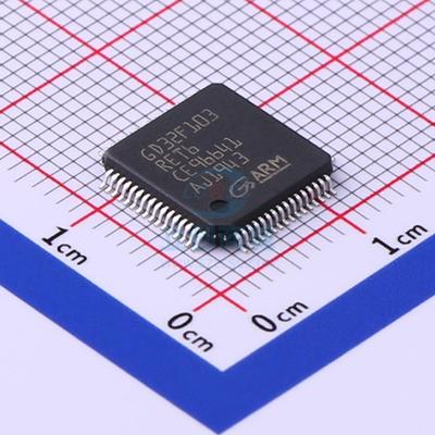 单片机(MCU/MPU/SOC) GD32F103RET6 LQFP-64_10x10x05P 全新原装