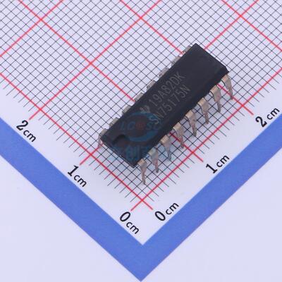 RS-485/RS-422芯片 SN75175N PDIP-16 TI 全新原装进口