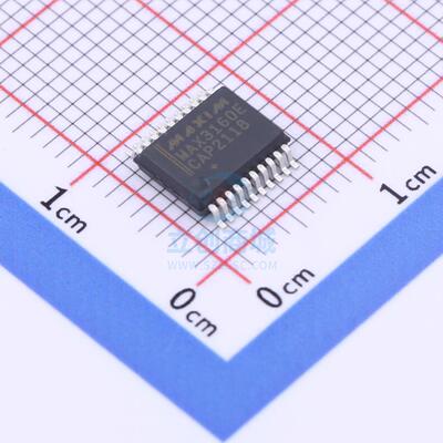 多协议收发器 MAX3160ECAP+T SSOP-20 MAXIM 全新原装进口