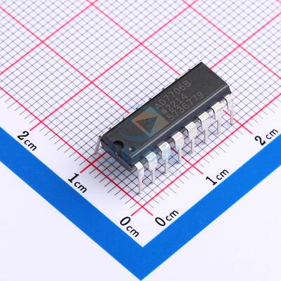 模数转换芯片ADC AD7705BNZ PDIP-16 ADI(亚德诺)/LINEAR(凌特)