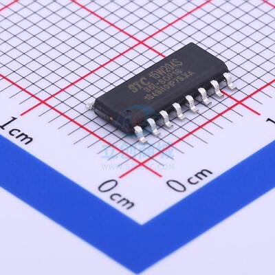 单片机(MCU/MPU/SOC) STC15W204S-35I-SOP16 SOIC-16  全新原装进
