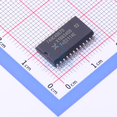 模拟开关/多路复用器 74HC4067D,652 SO-24 Nexperia(安世)