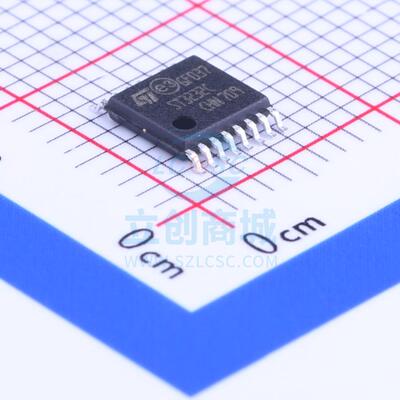 RS232芯片 ST3232CTR TSSOP-16 ST 全新原装进口
