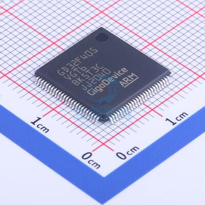 单片机(MCU/MPU/SOC) GD32F405VGT6 LQFP-100 全新原装进口
