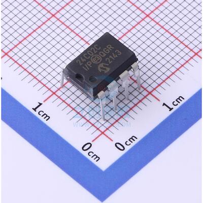 EEPROM 24C02C-I/P PDIP-8 MIC 全新原装进口