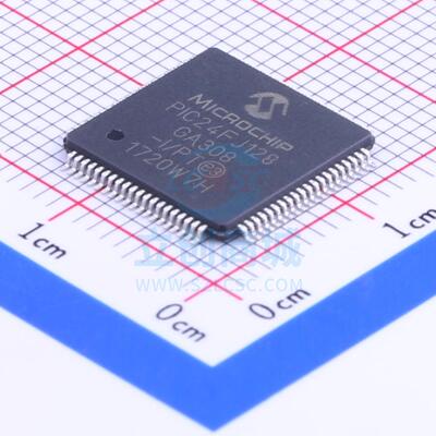 单片机(MCU/MPU/SOC) PIC24FJ128GA308-I/PT TQFP-80_12x12x05P M