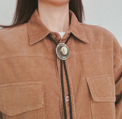 复古领结西部牛仔波洛领带