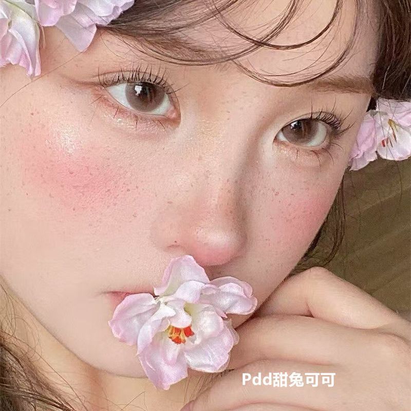 韩系ins风粉色花朵发夹甜美少女心发饰头饰发卡边夹刘海夹