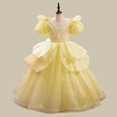 女童礼服公主裙儿童婚纱裙
