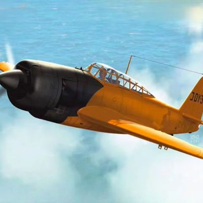 D027 1/700 二战孟加拉海军俯冲轰炸机会心33式 3D打印6架