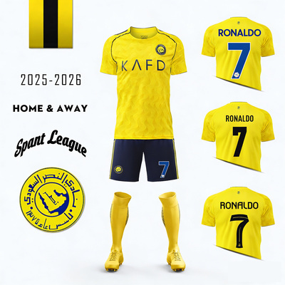 2526赛季利雅得胜利沙特联足球服主场7号C罗纳尔多球衣