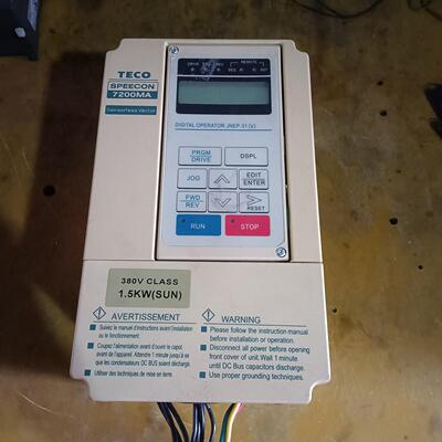 东元变频器1.5KW 380V JNTMBGBB0002AZ