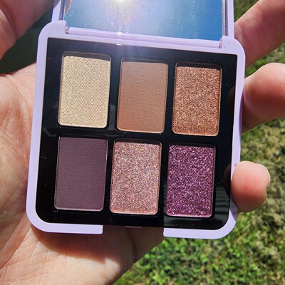 预*定PAT Mcgrath Labs Midnight Voyage迷你6色紫色眼影盘美国