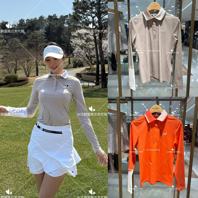 女士高尔夫服装25春季长袖