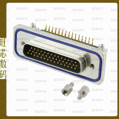 15-002213【CONN D-SUB HD PLUG 44P R/A SLDR】
