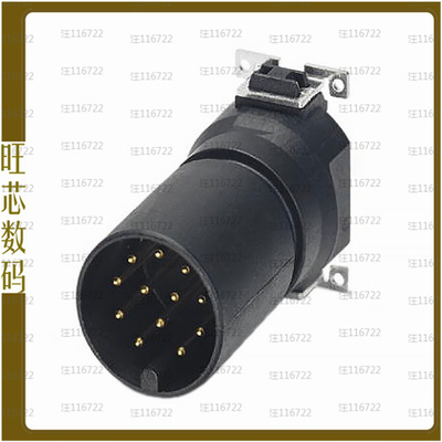 1411987【CONN MALE INSERT 12POS SOLDER】