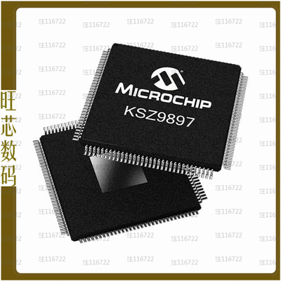 KSZ9897RTXI【IC ETHERNET SWITCH 7PORT 128TQFP】