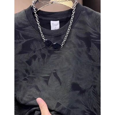 T632黑色白色原版质量扎染款M3XLP20
