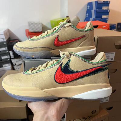 耐克Nike Lebron 20 男女詹姆斯20减震防滑运动篮球鞋 DV9089-200